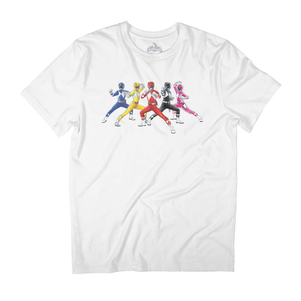 Power Rangers Fighting Pose Men's T-Shirt | All+Every – ALL + EVERY
