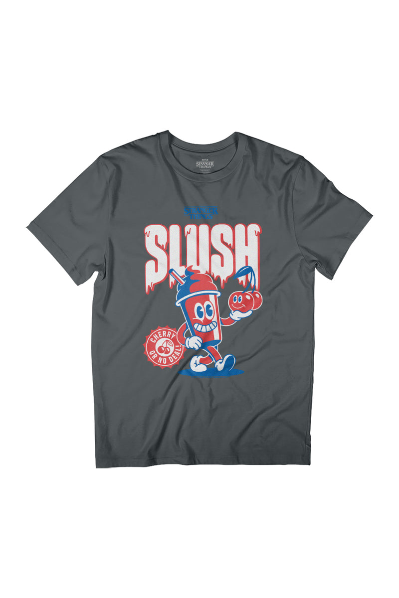 Stranger Things Cherry Slush Red Blue Dr. Alexei Drink Women's Relaxed ...