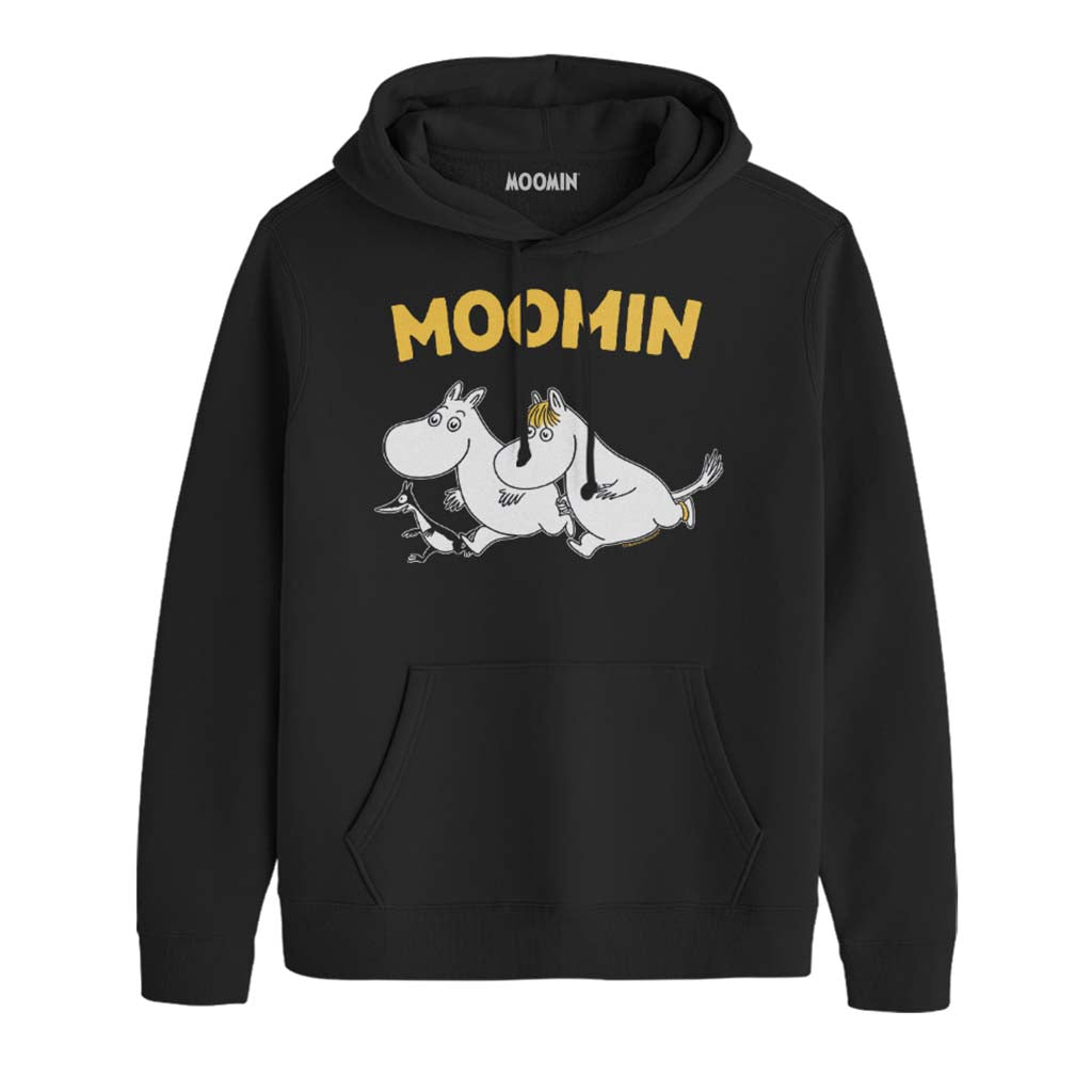 Moomin Running Moomintroll And Snorkmaiden Men's Hooded Sweatshirt ...