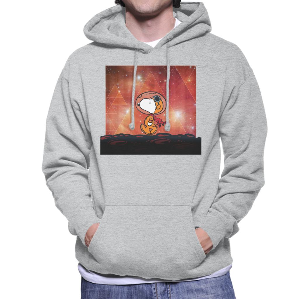 Peanuts Snoopy Astronaut On Mars Men's Hooded Sweatshirt | All + Every ...