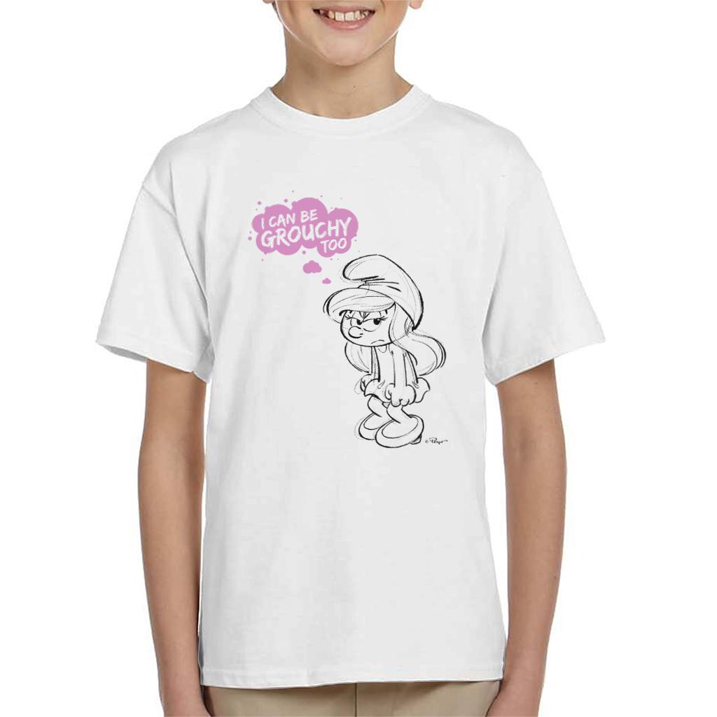 The Smurfs Smurfette I Can Be Grouchy Too Kid's T-Shirt | All + Every ...
