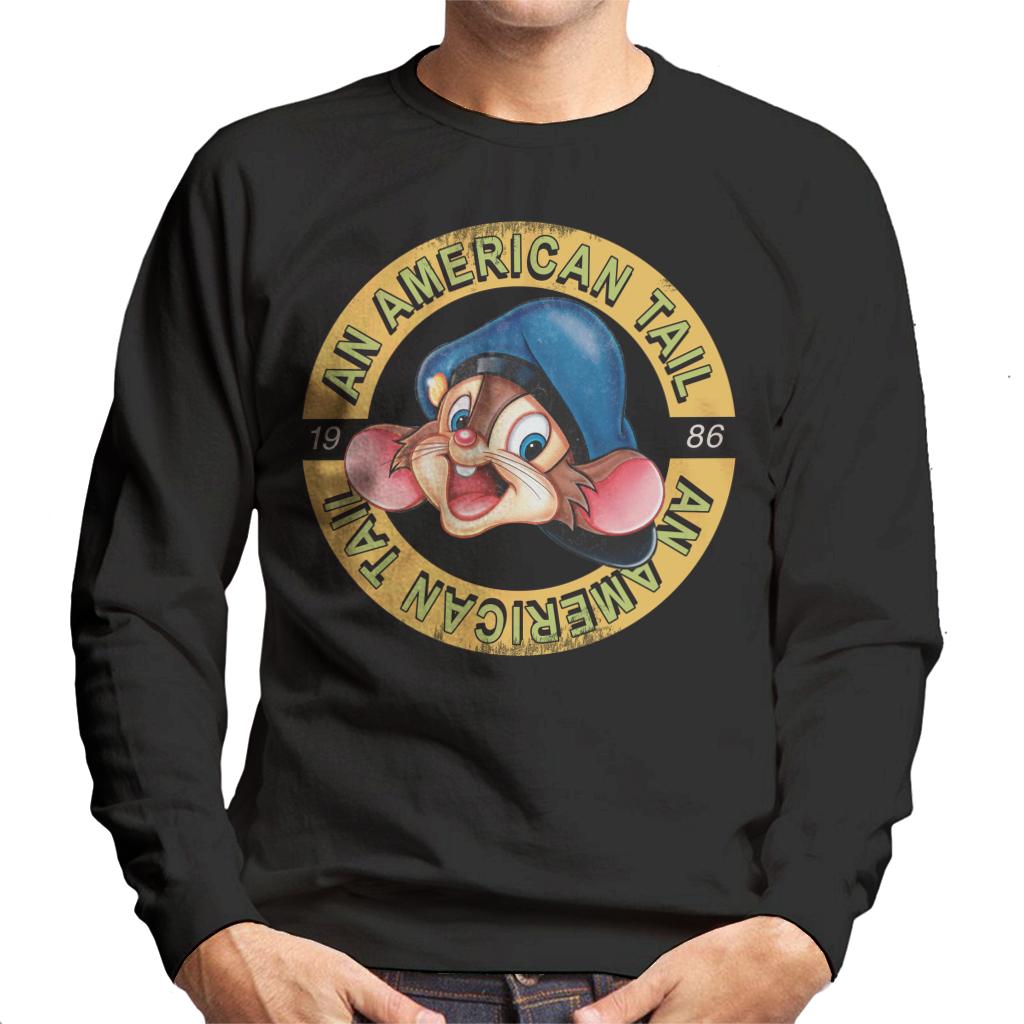 An American Tail 1986 Fievel Mousekewitz Character Head Men's ...