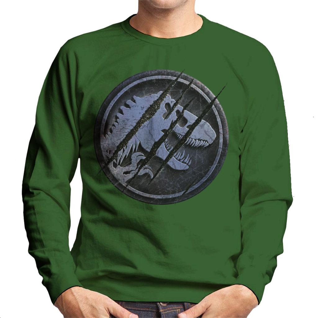 Jurassic Park Claw Marks Iconic Logo Men's Sweatshirt | All + Every ...