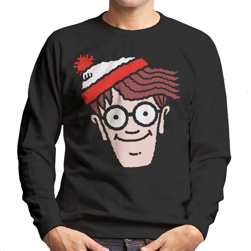 Where's Wally Character Head Men's Sweatshirt | All + Every – ALL + EVERY